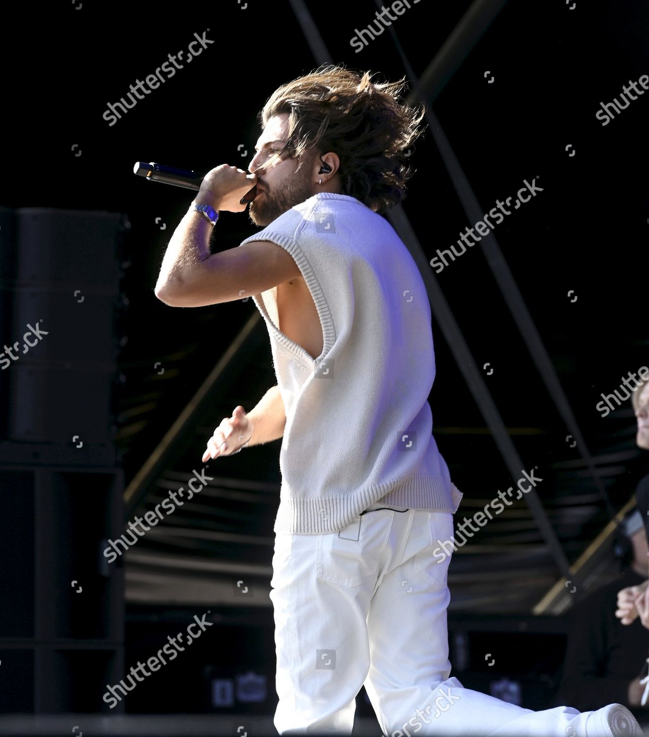 Supporting Act Sebastian Noto Performing During Editorial Stock Photo ...
