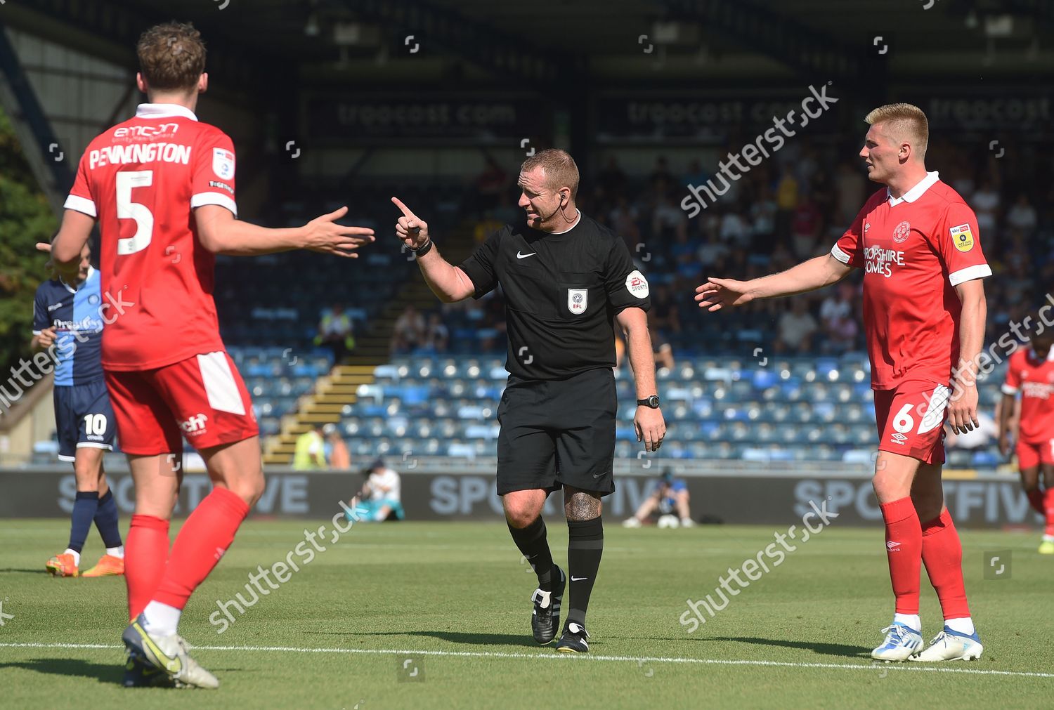 Referee Lee Swabey Editorial Stock Photo - Stock Image | Shutterstock