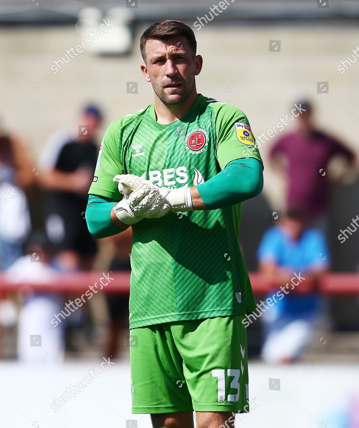Fleetwood Town Goalkeeper Jay Lynch Editorial Stock Photo - Stock Image ...