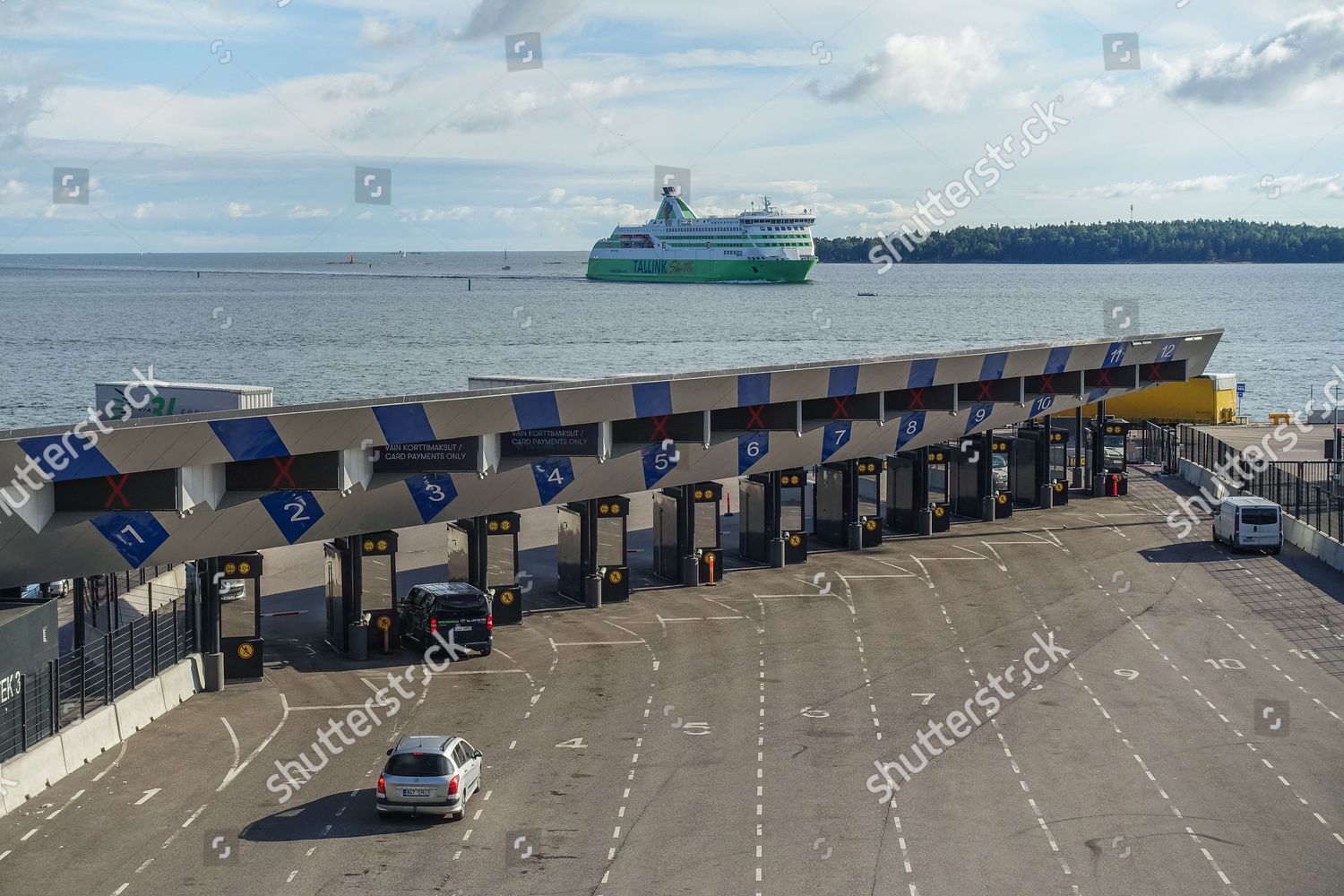 Estonian Tallink Ferry Connecting Helsinki Tallin Editorial Stock Photo ...