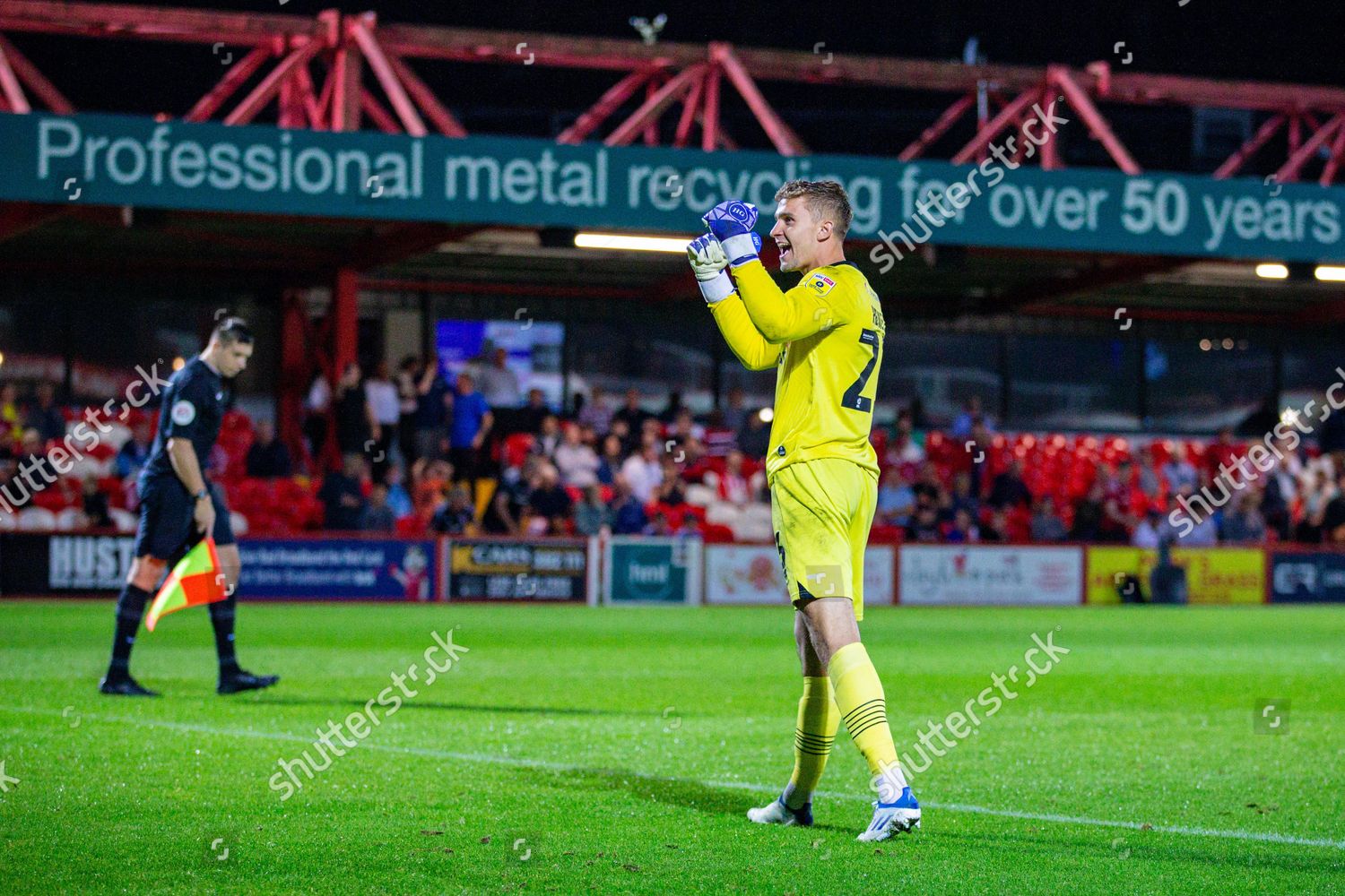 Tranmere Rovers Goalkeeper Mateusz Hewelt 23 Editorial Stock Photo ...