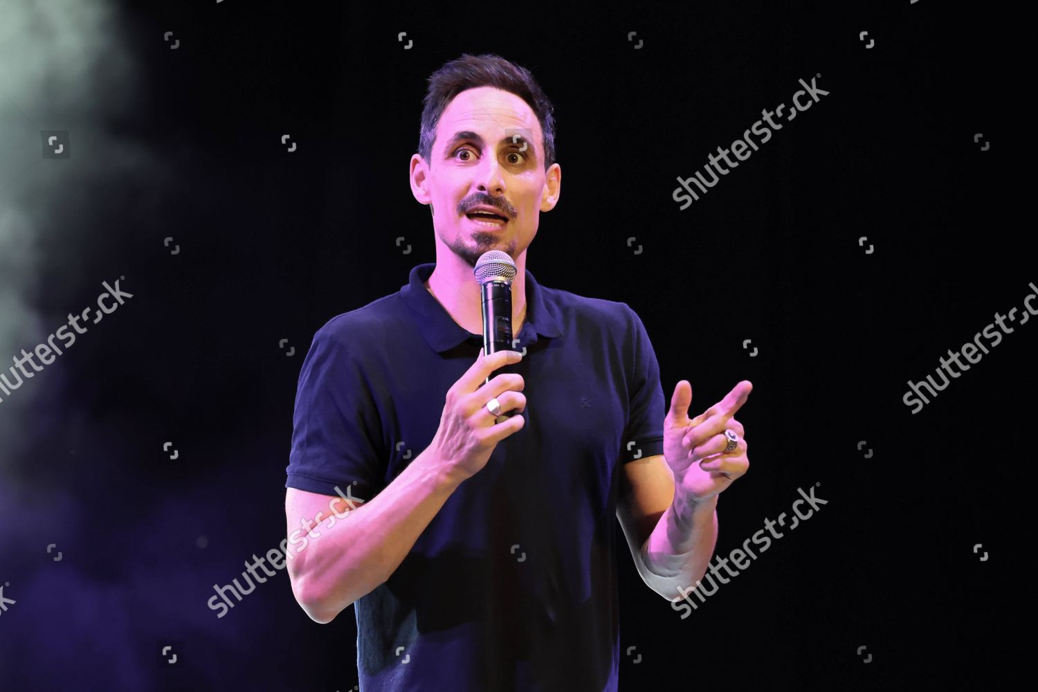 Jo Brami Comedian Show On Festival Editorial Stock Photo - Stock Image ...