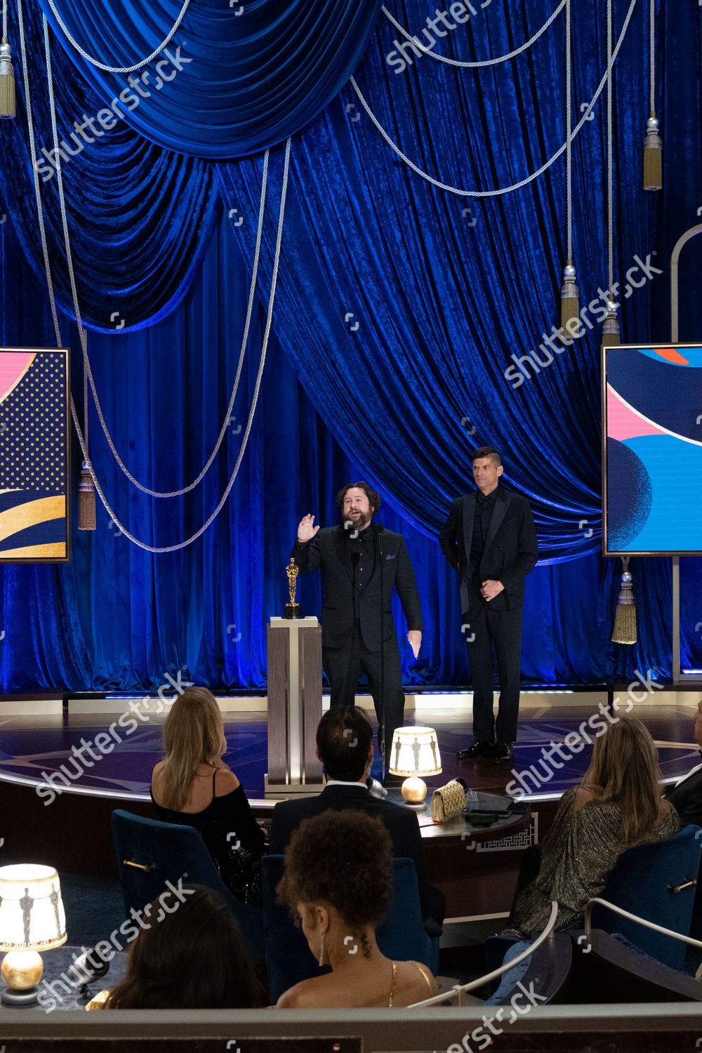 Michael Govier Will Mccormack Accept Animated Editorial Stock Photo ...