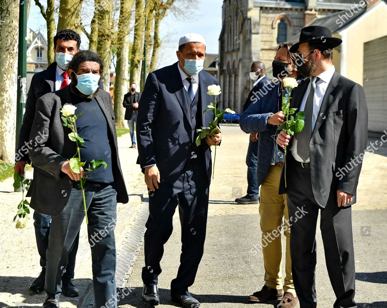 Muslim Imam Drancy Hassen Chalghoumi French Editorial Stock Photo ...