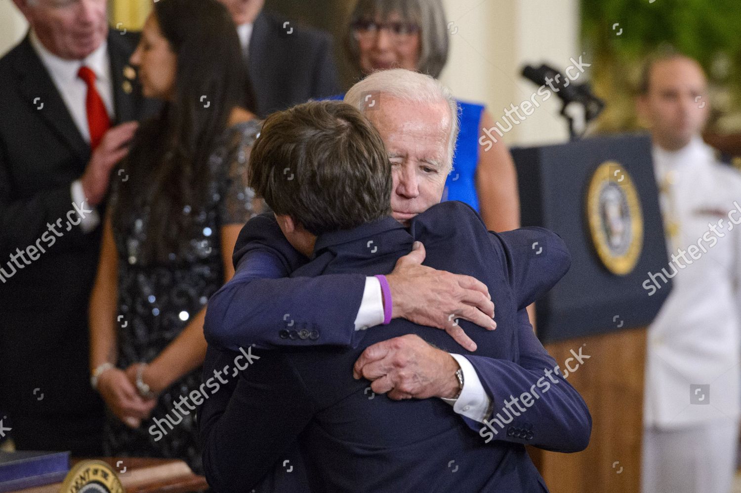 President Joe Biden Hugs Grandson Robert Editorial Stock Photo - Stock ...