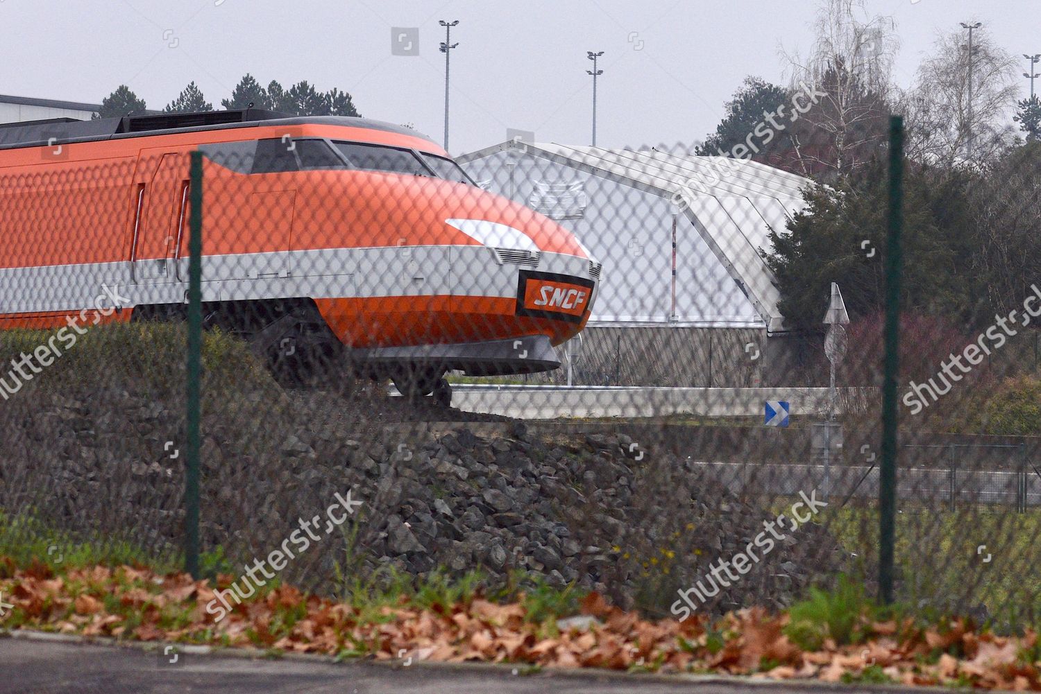 Tgv 001 Sncfs First Experimental Turbotrain Editorial Stock Photo ...