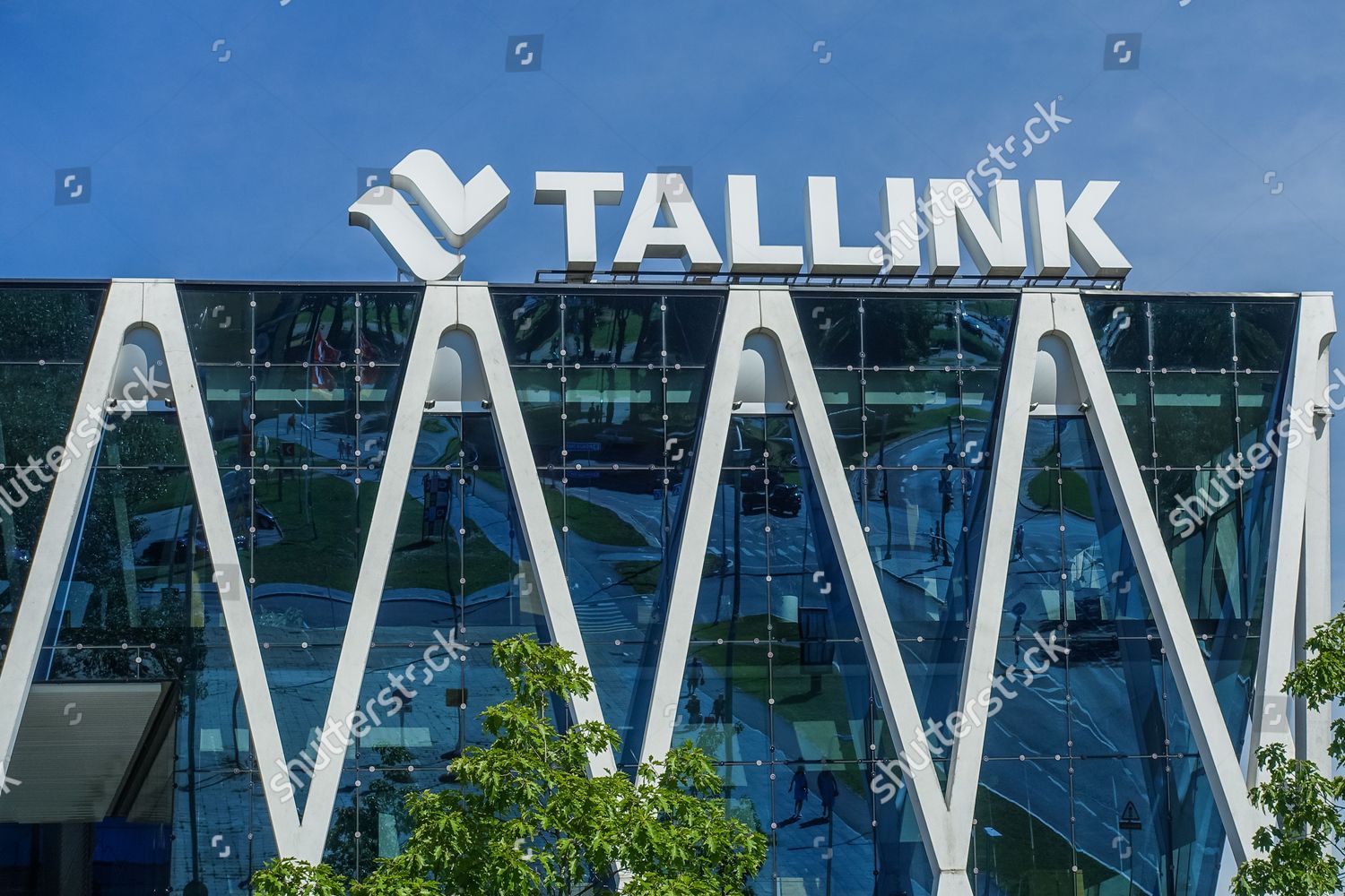 Tallink Company Logo On Office Building Editorial Stock Photo - Stock ...
