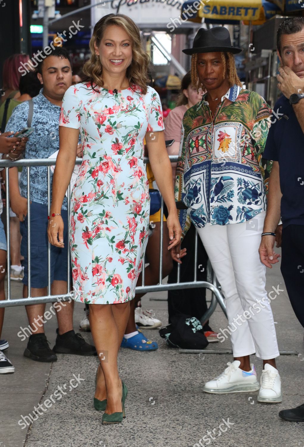 Ginger Zee On Set Good Morning Editorial Stock Photo - Stock Image ...