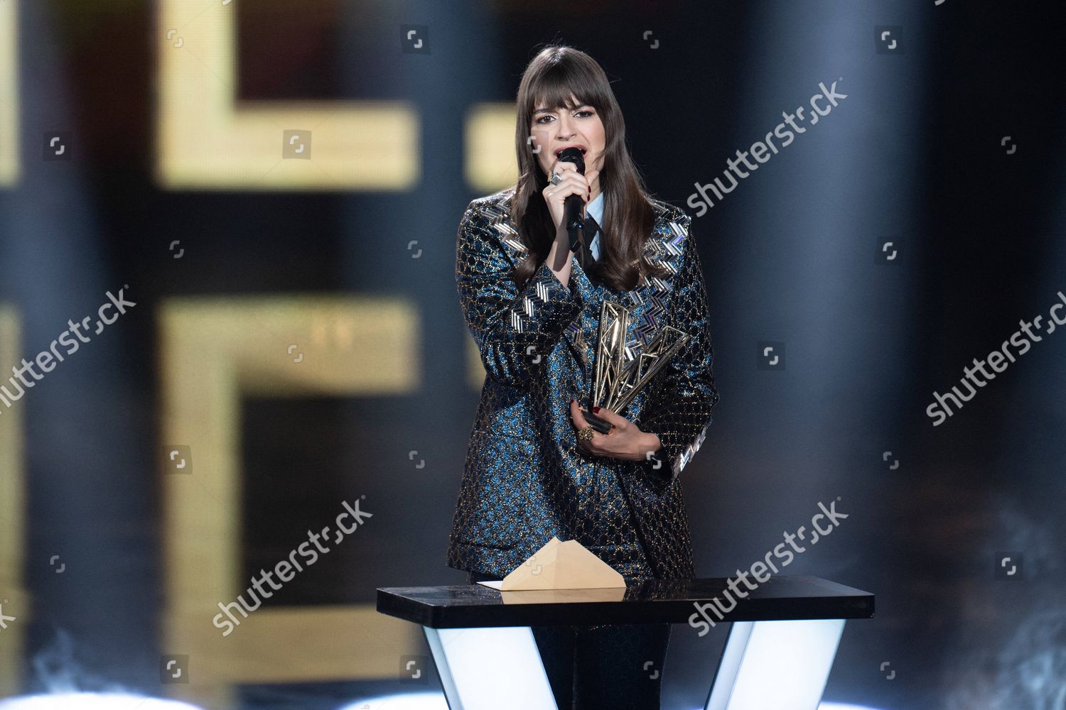 Clara Luciani Receives Artist Year Award Editorial Stock Photo - Stock Image | Shutterstock