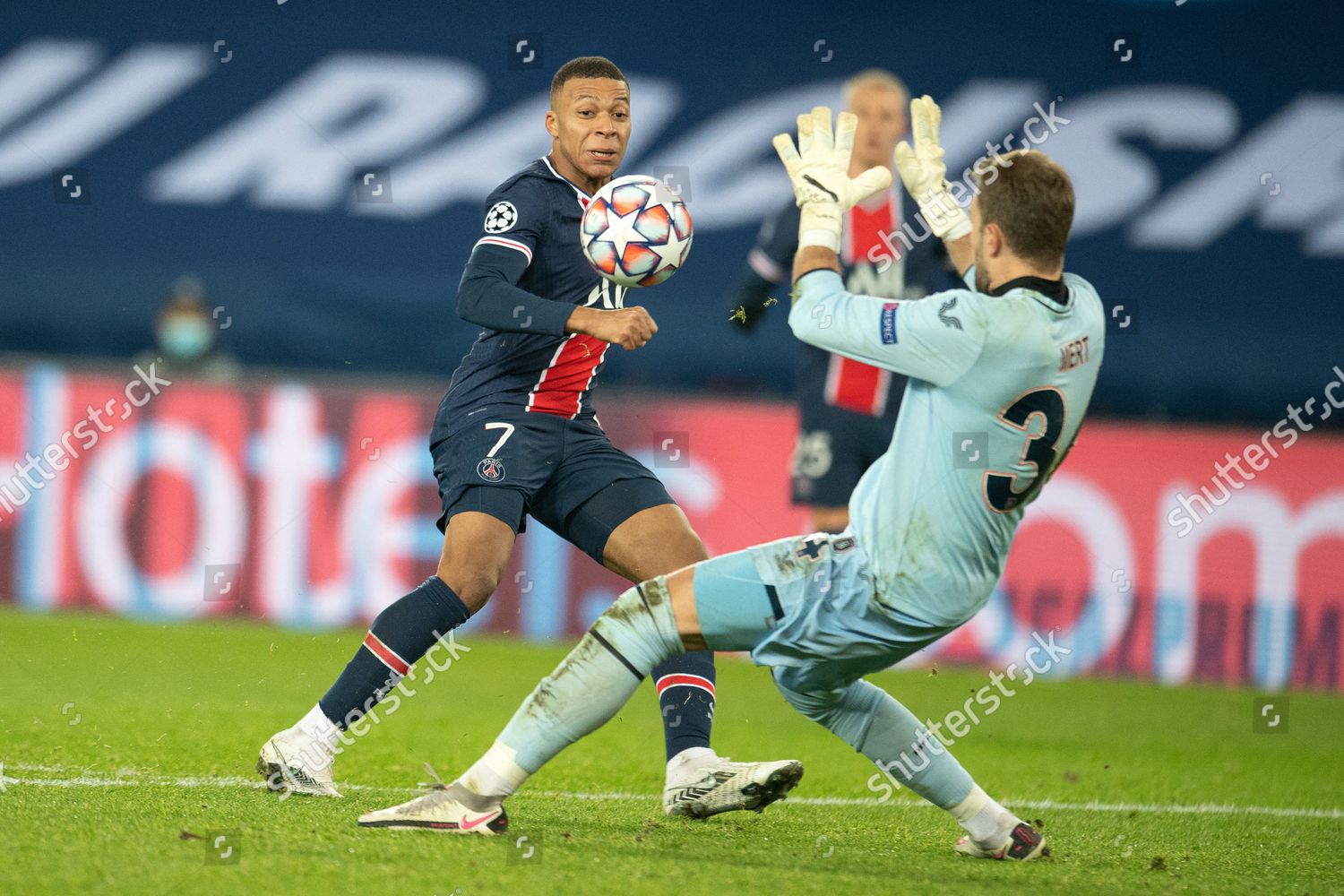 Kylian Mbappe Paris Saintgermain Psg Action Editorial Stock Photo ...