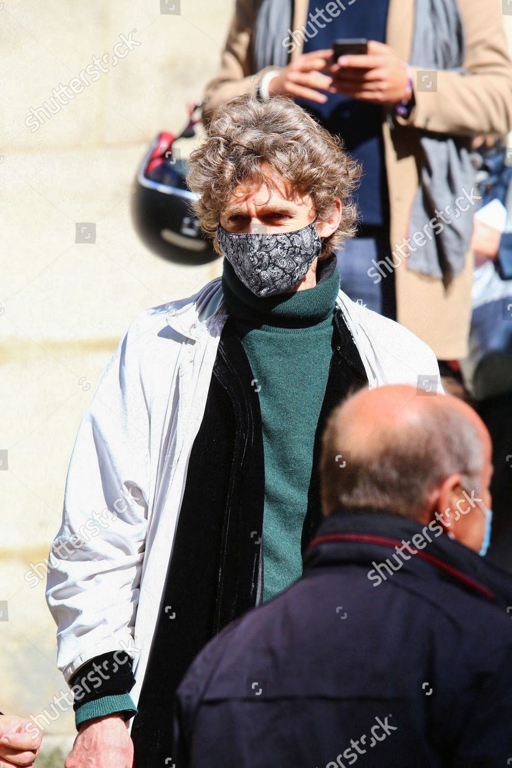 Nicolas Vaude During Funeral Ceremony Britishfrench Editorial Stock Photo - Stock Image ...