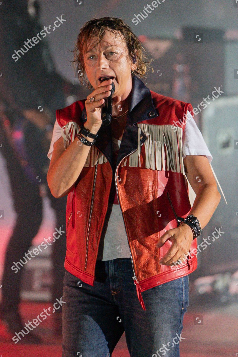 Gianna Nannini Performing On Stage Editorial Stock Photo - Stock Image ...