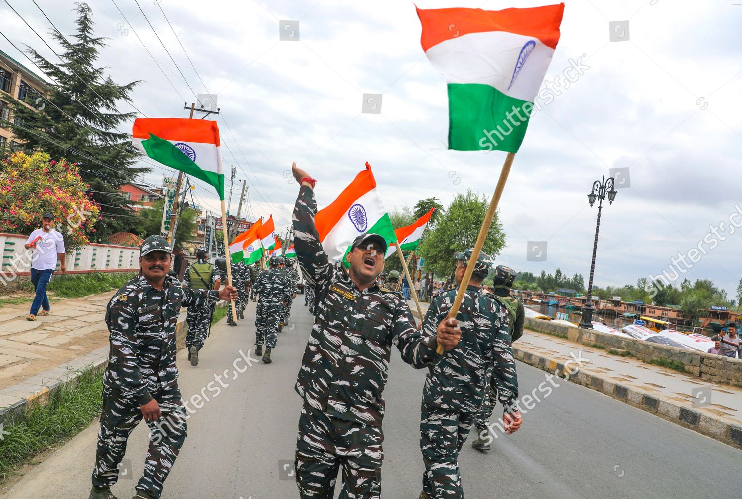 Members Central Reserve Police Force Crpf Editorial Stock Photo - Stock ...