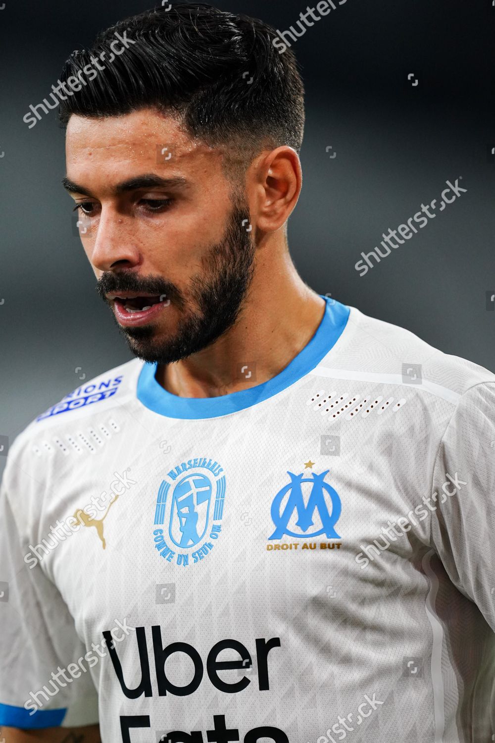 Morgan Sanson Om During French Ligue Editorial Stock Photo - Stock ...