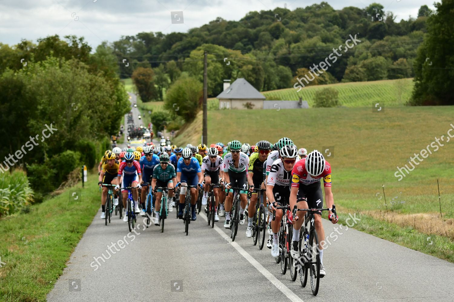 Handout 9th Stage Tour De France Editorial Stock Photo - Stock Image ...