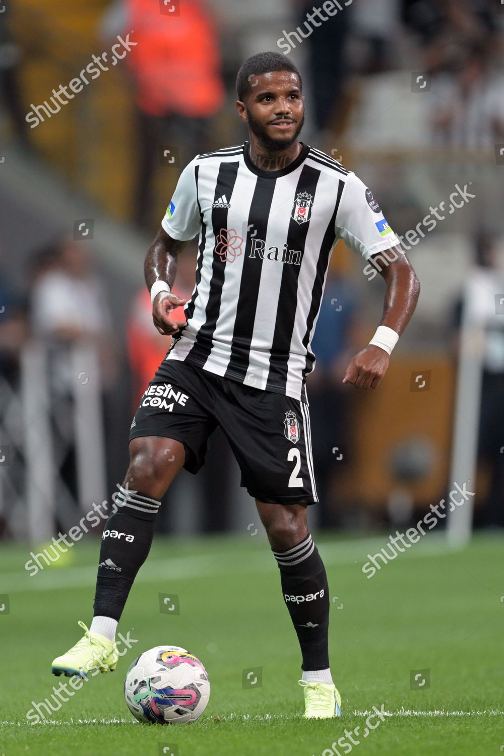 Istanbul Valentin Rosier Besiktas Jk During Editorial Stock Photo ...