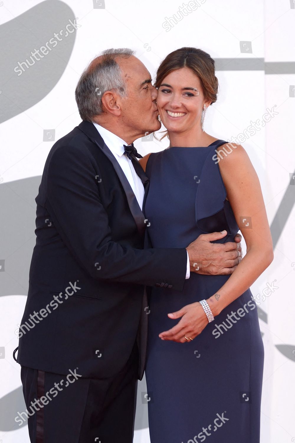 Alberto Barbera His Wife Julia Barbera Editorial Stock Photo - Stock ...