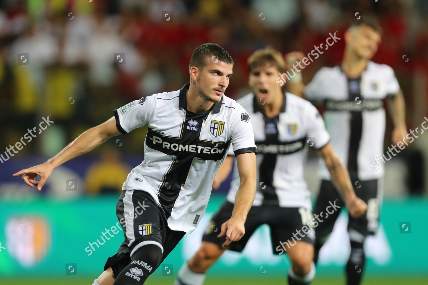 Valentin Mihaila Parma Calcio Celebrates After Editorial Stock Photo ...