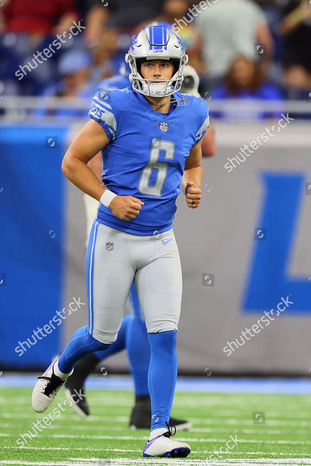 Place Kicker Riley Patterson 6 Detroit Editorial Stock Photo - Stock ...