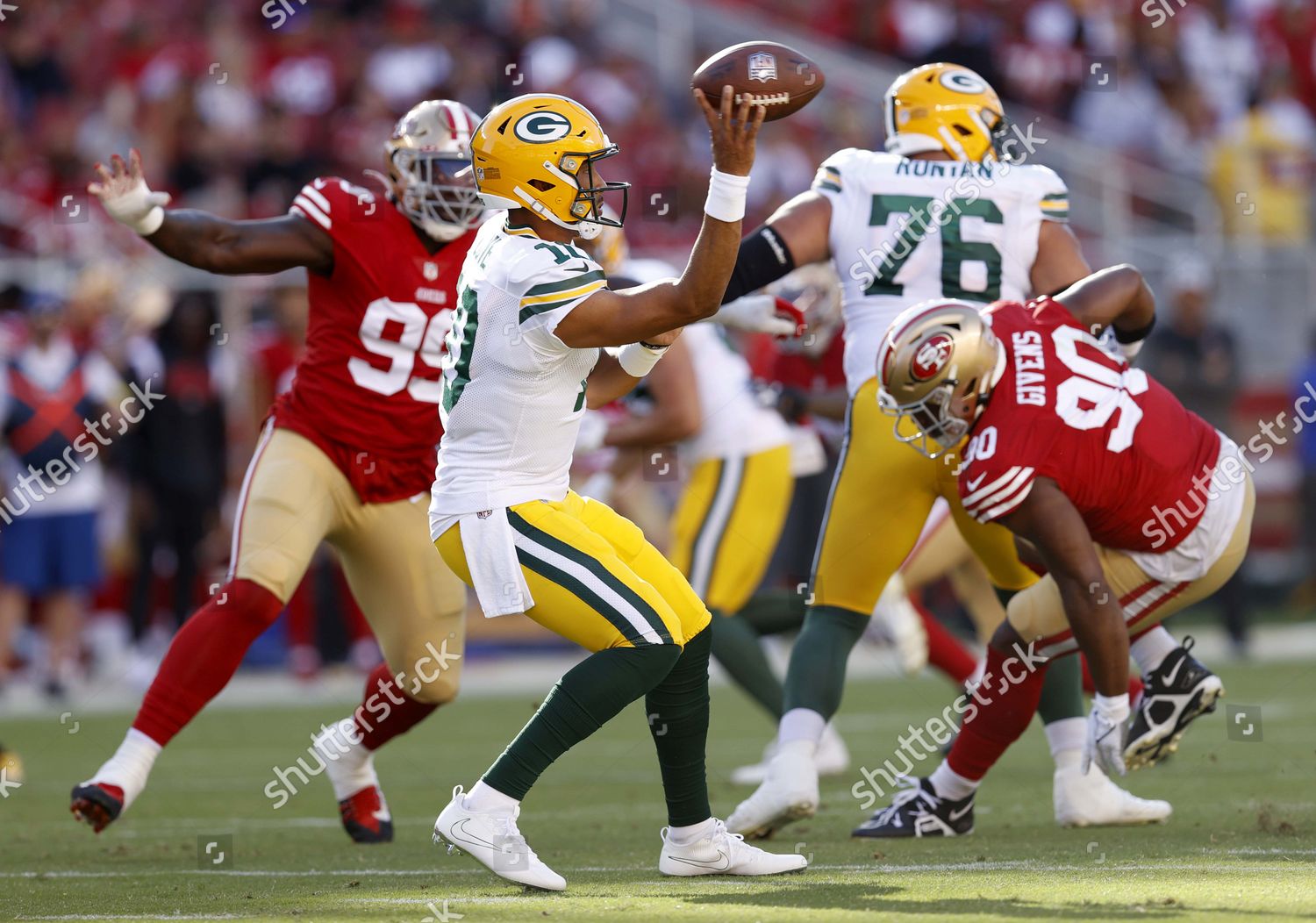 Green Bay Packers Quarterback Jordan Love Editorial Stock Photo - Stock ...