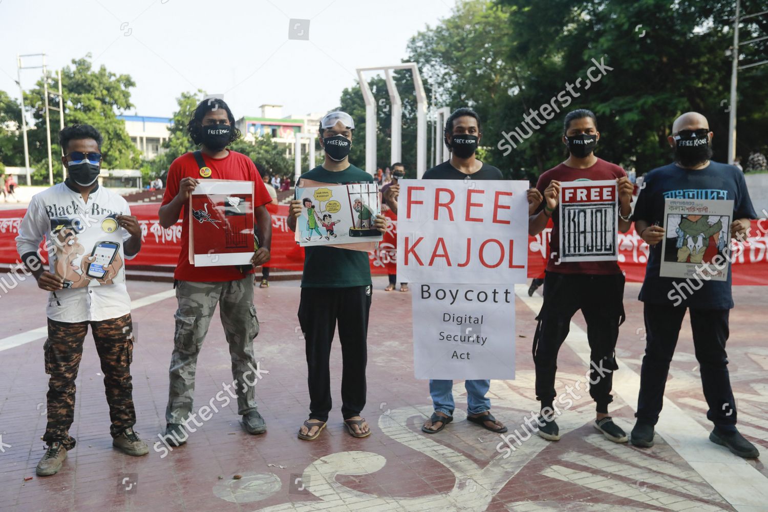 Artists Activists Different Arena Join Protest Editorial Stock Photo ...