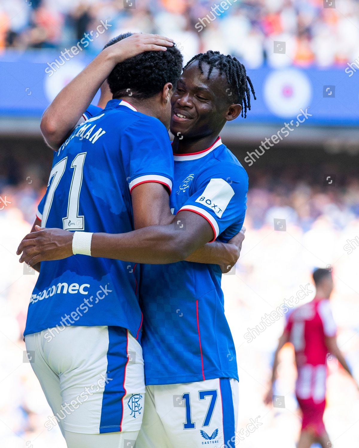 Malik Tillman Rangers Celebrates His Goal Editorial Stock Photo - Stock ...