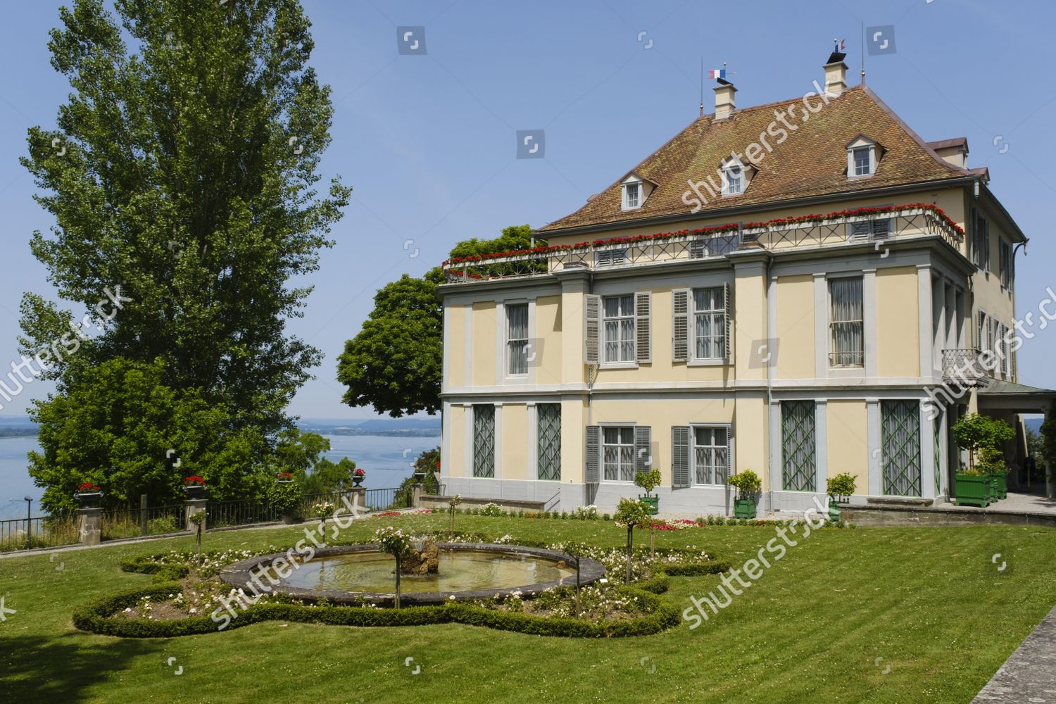 Arenenberg Castle Park Napoleon Museum Mannenbach Editorial Stock Photo ...
