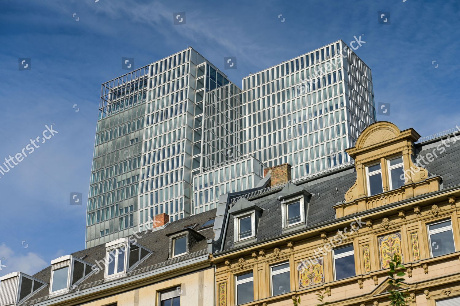 Nextower Palaisquartier Thurnundtaxisplatz Frankfurt Main Hesse ...