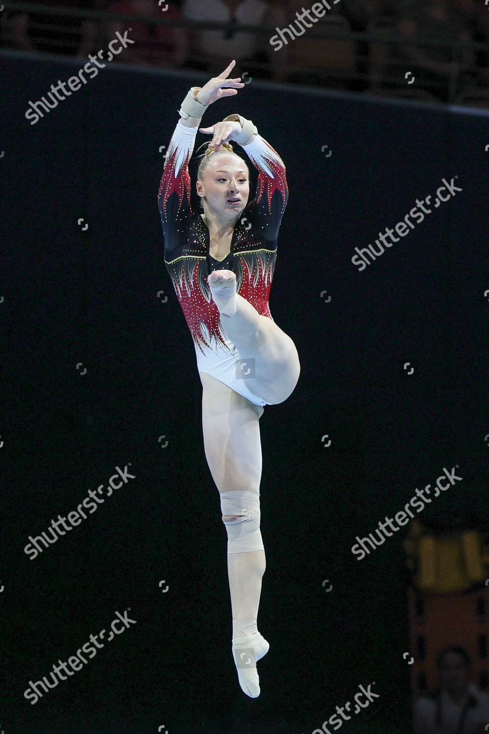 Belgian Gymnast Lisa Vaelen Pictured Action Editorial Stock Photo ...