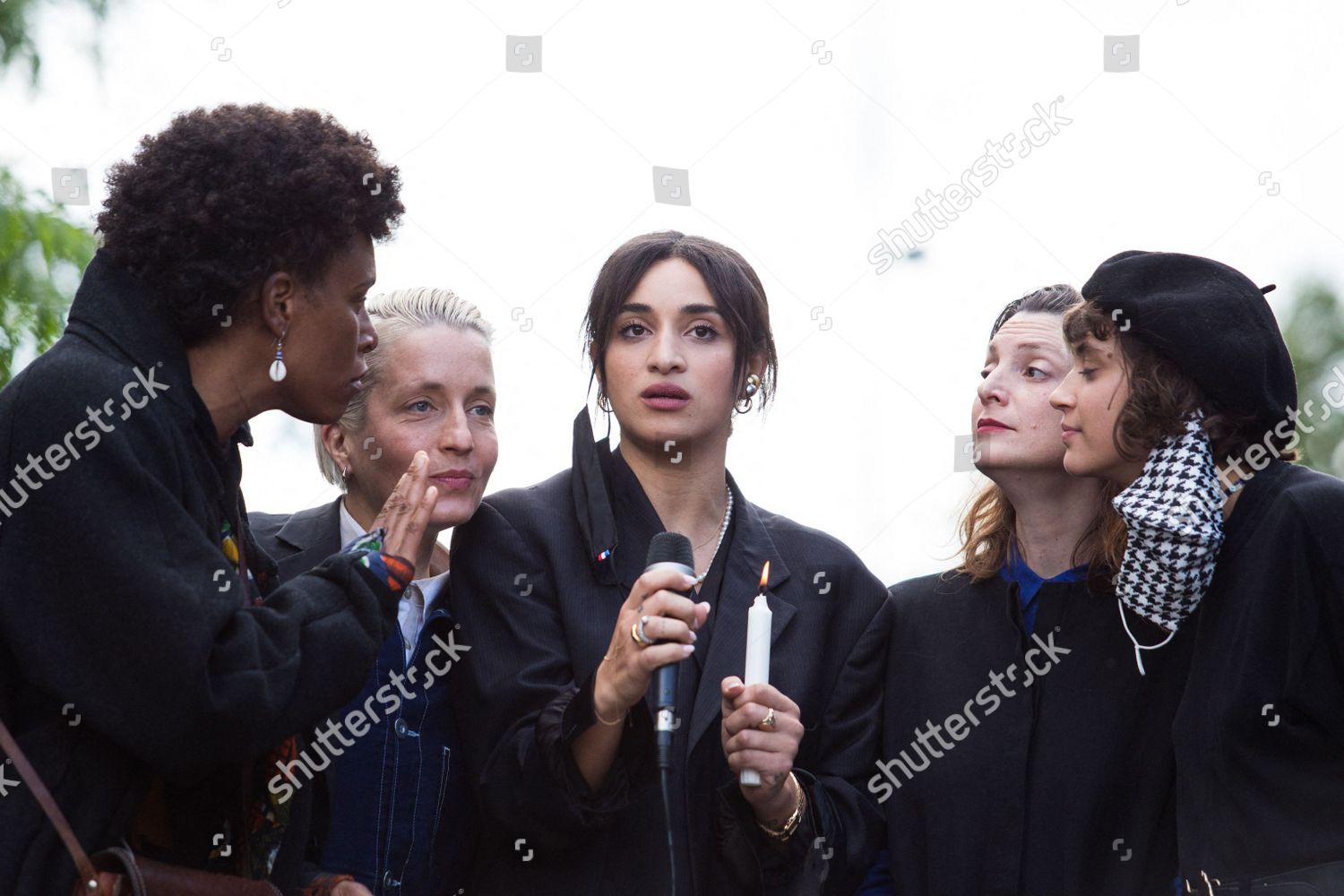 Singer Camelia Jordana Claire Pommet Dite Editorial Stock Photo - Stock ...