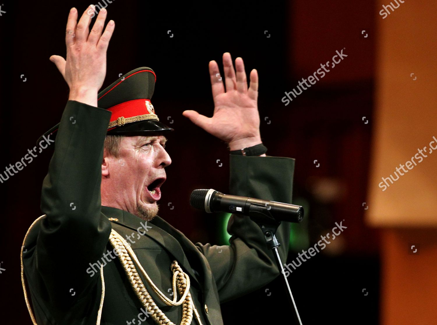 Russian Army Choir Ballet Orchestra During Editorial Stock Photo ...