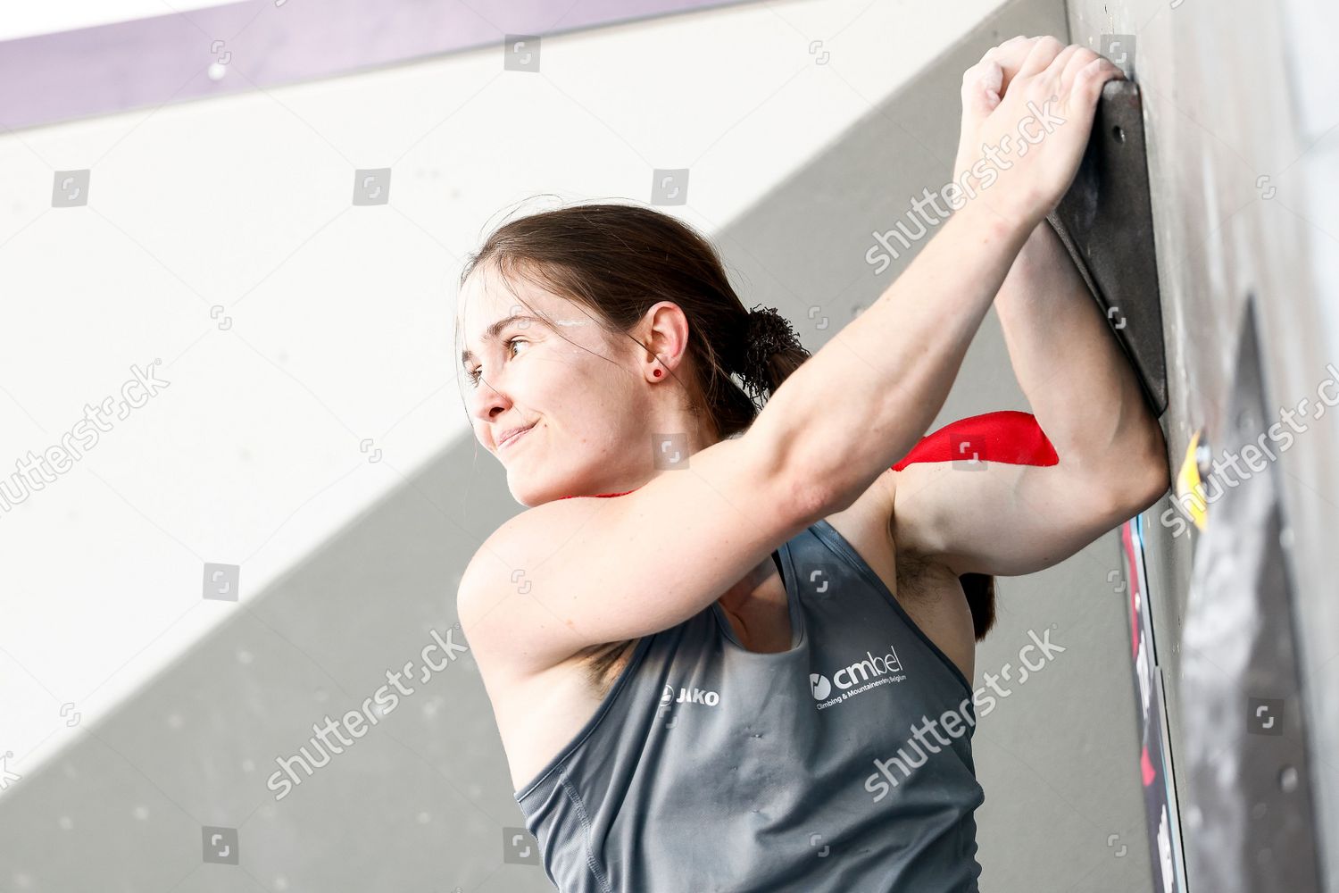 Chloe Caulier Belgium Competes Womens Boulder Editorial Stock Photo ...