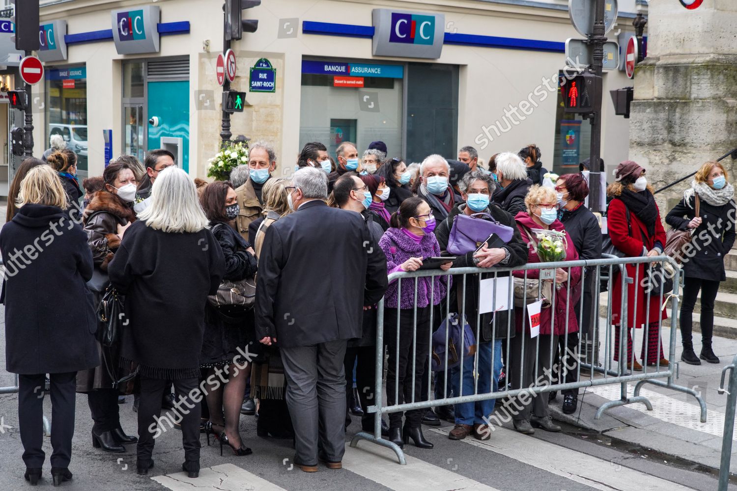 Atmosphere During Funeral Ceremony French Ballet Editorial Stock Photo ...
