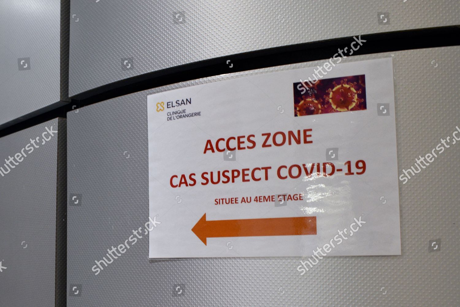 Safe Arrival Covid Service Covid19 Orangerie Editorial Stock Photo ...