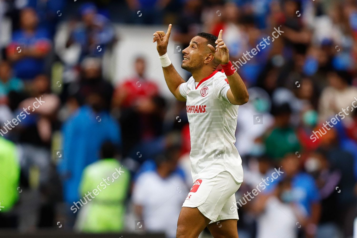Camilo Da Silva Toluca Celebrates Goal Editorial Stock Photo - Stock ...