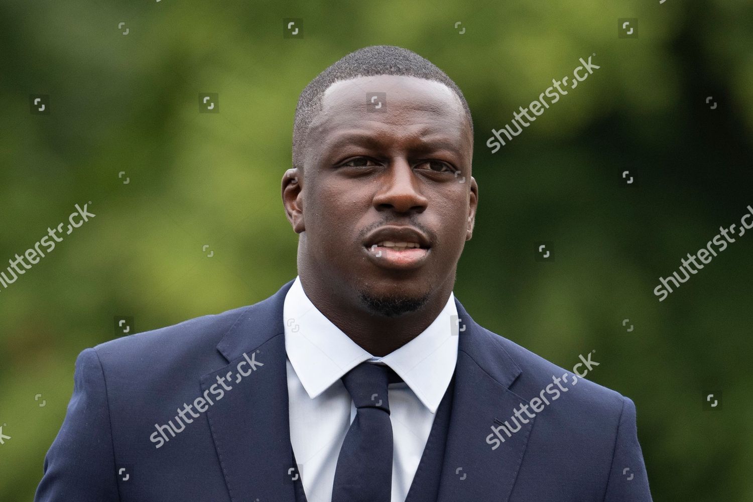 Footballer Benjamin Mendy Arrives Chester Crown Editorial Stock Photo ...