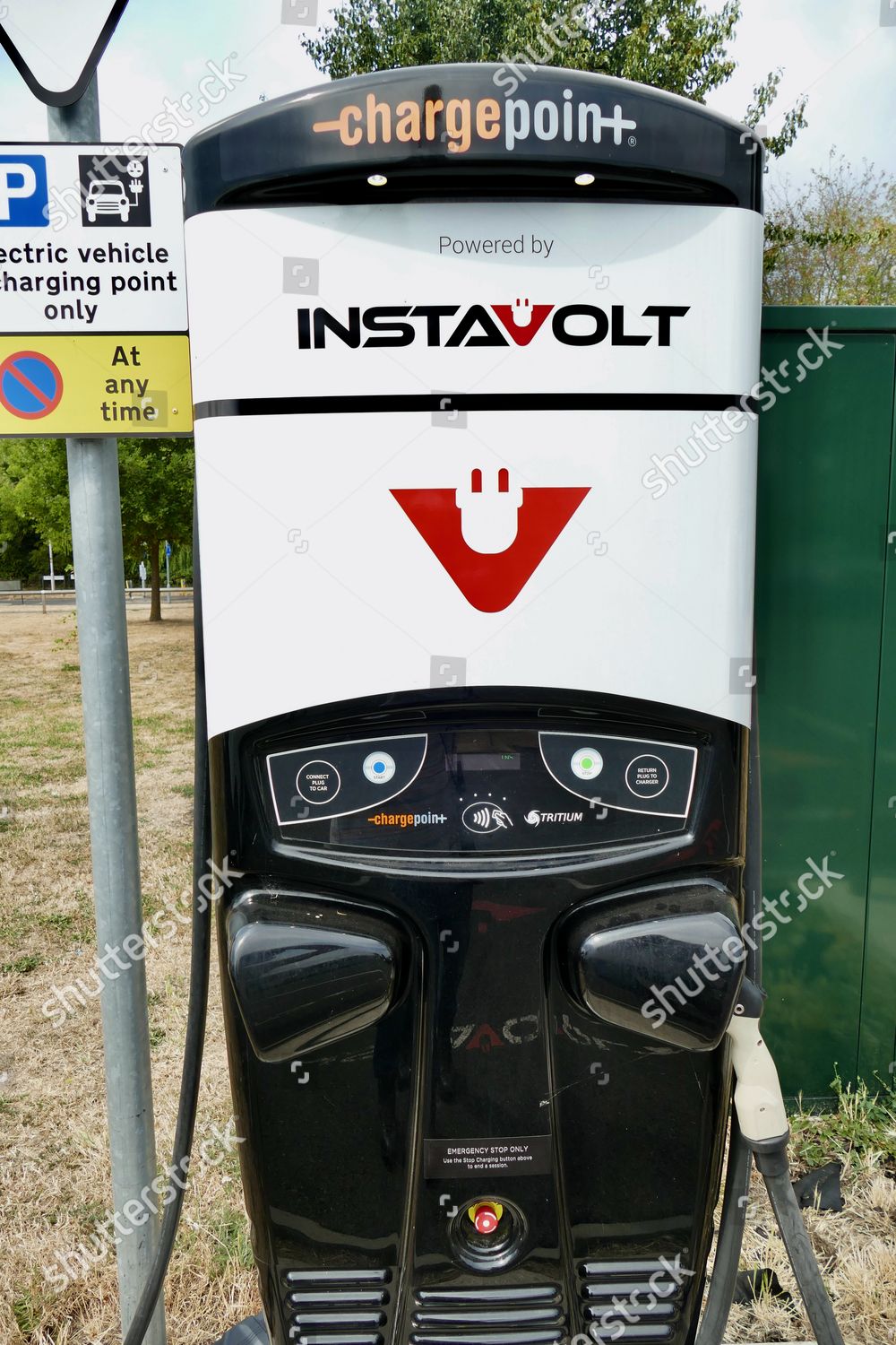 Electric Car Charging Points Emmer Green Editorial Stock Photo - Stock Image | Shutterstock