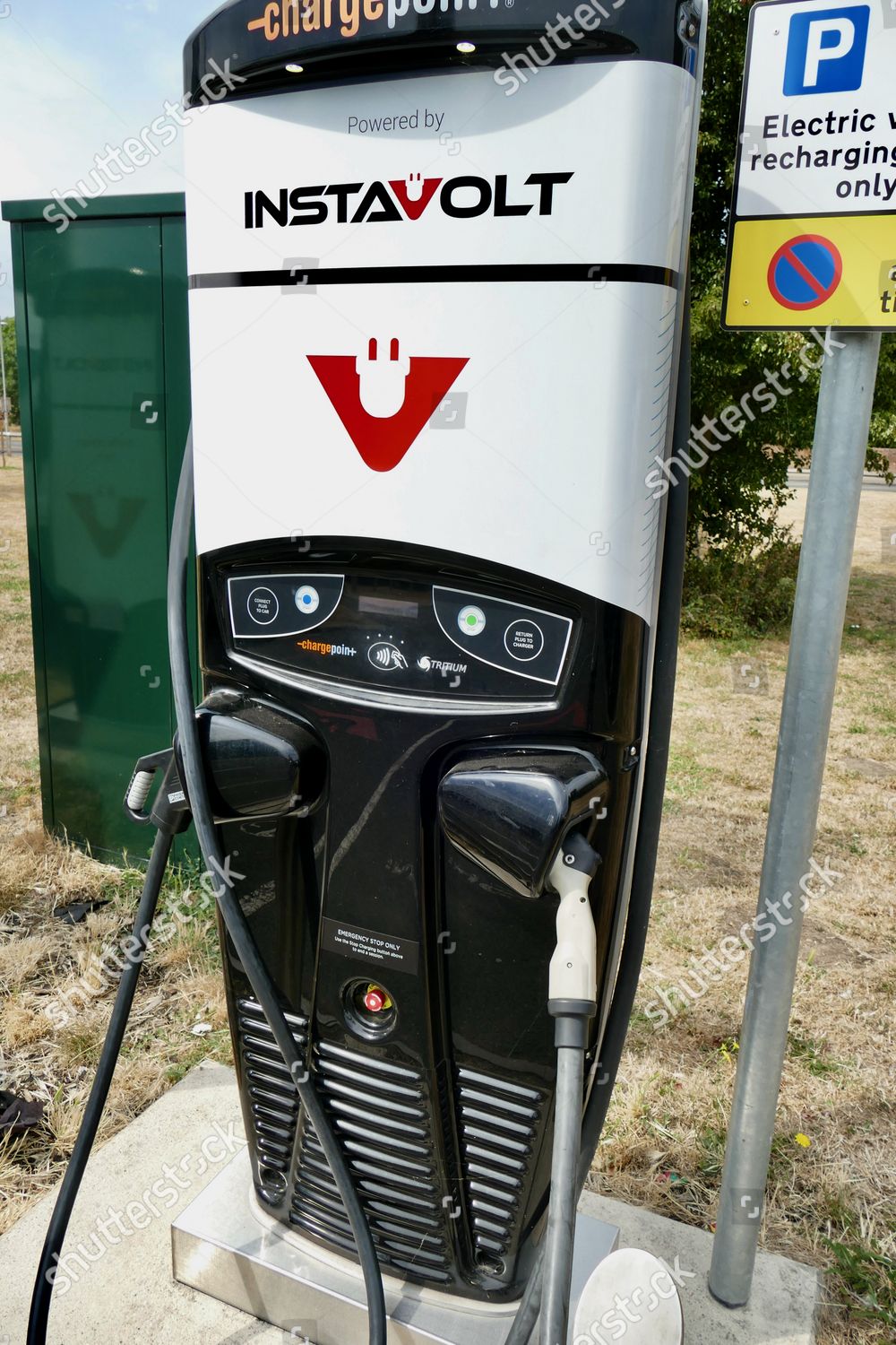 Electric Car Charging Points Emmer Green Editorial Stock Photo - Stock Image | Shutterstock