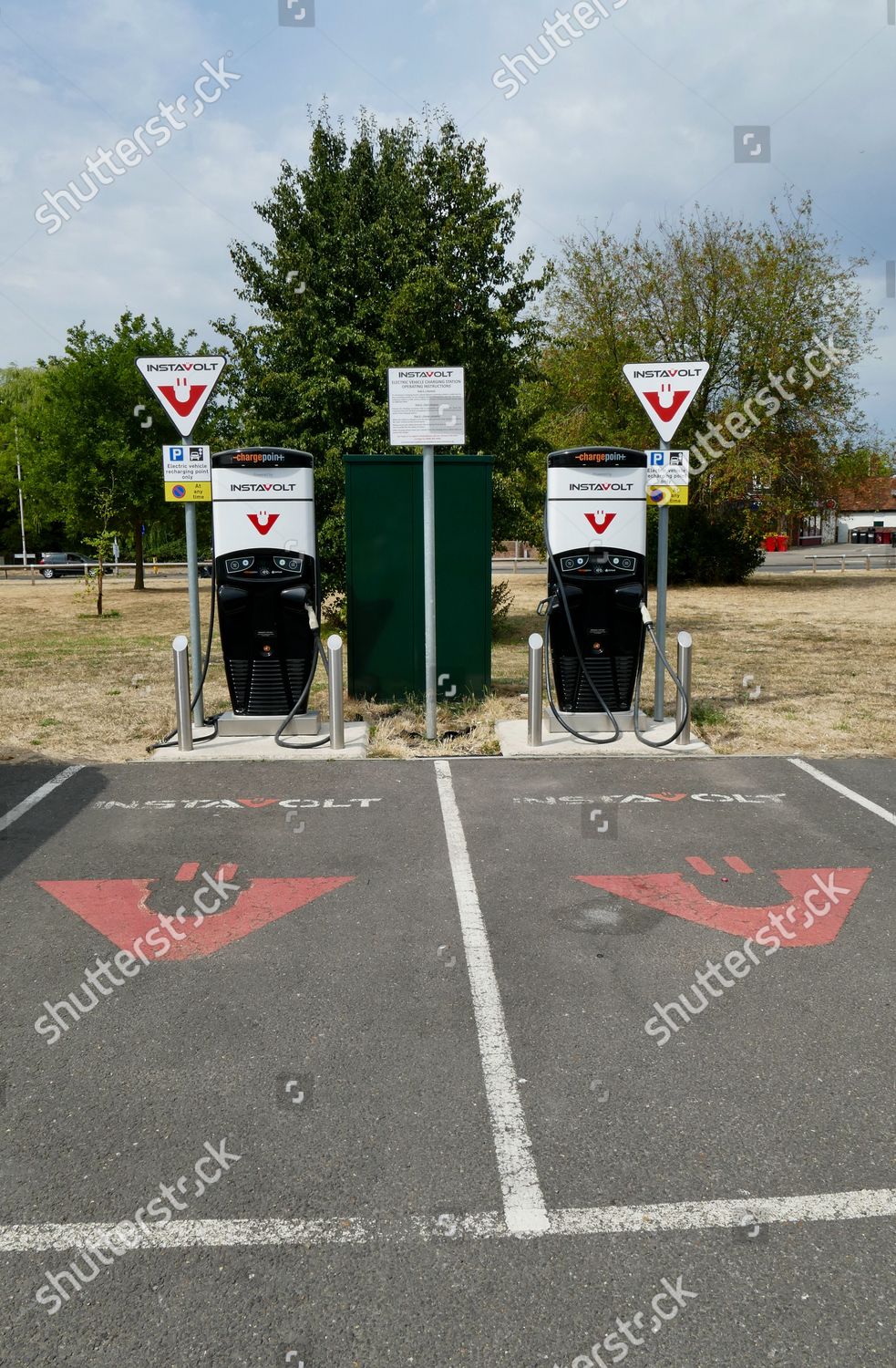 Electric Car Charging Points Emmer Green Editorial Stock Photo - Stock Image | Shutterstock