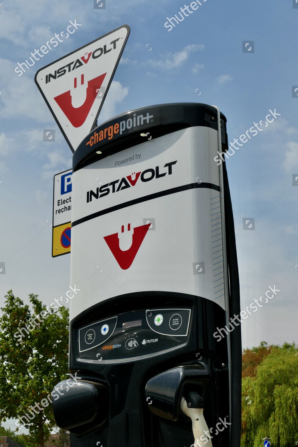 Electric Car Charging Points Emmer Green Editorial Stock Photo - Stock Image | Shutterstock