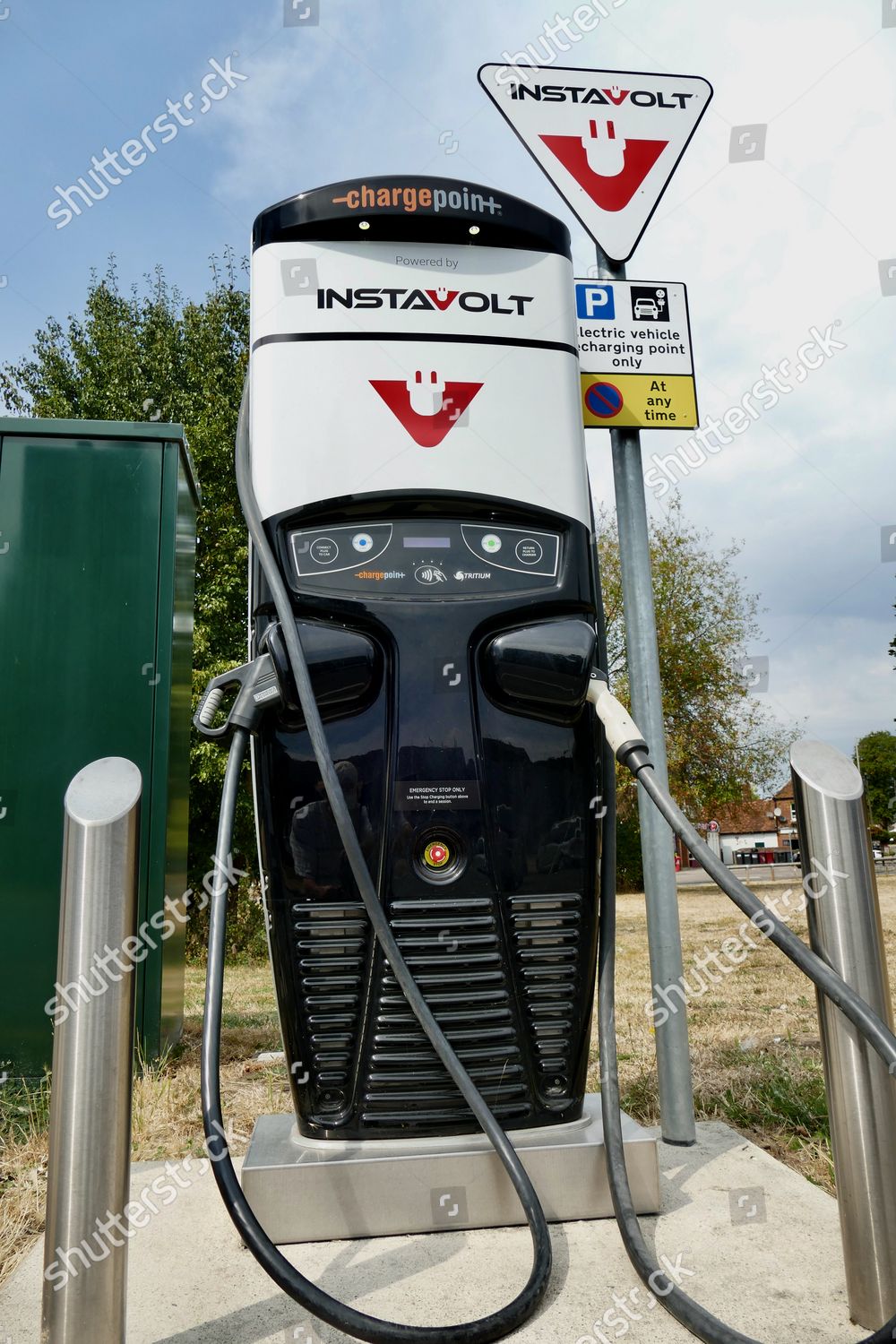 Electric Car Charging Points Emmer Green Editorial Stock Photo - Stock Image | Shutterstock