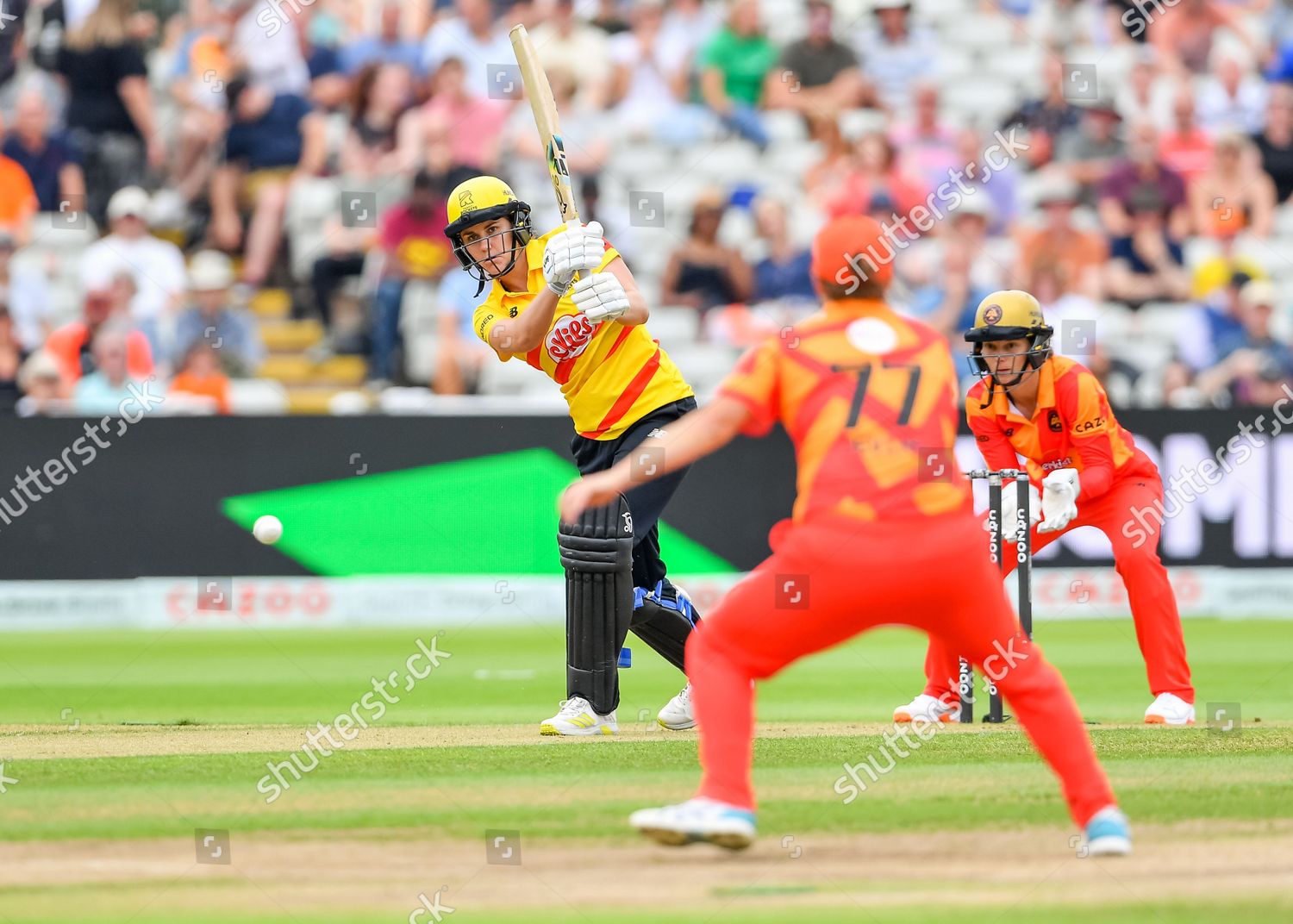 Captain Nat Sciver Trent Rockets Batting Editorial Stock Photo - Stock ...