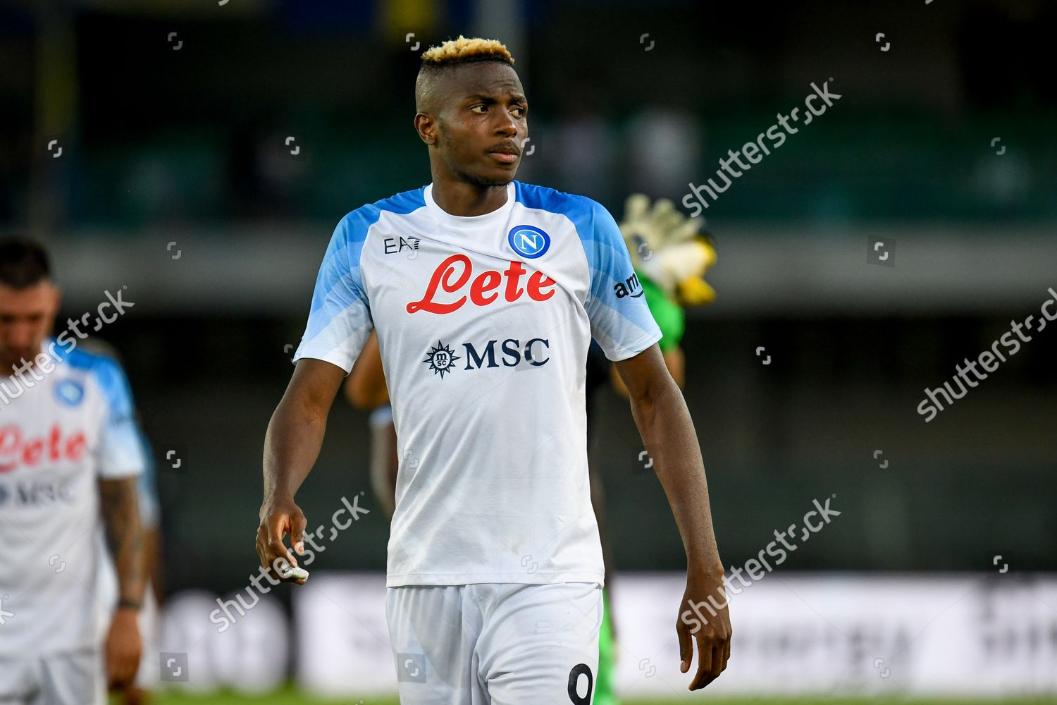 Napolis Victor Osimhen Portrait Editorial Stock Photo - Stock Image ...
