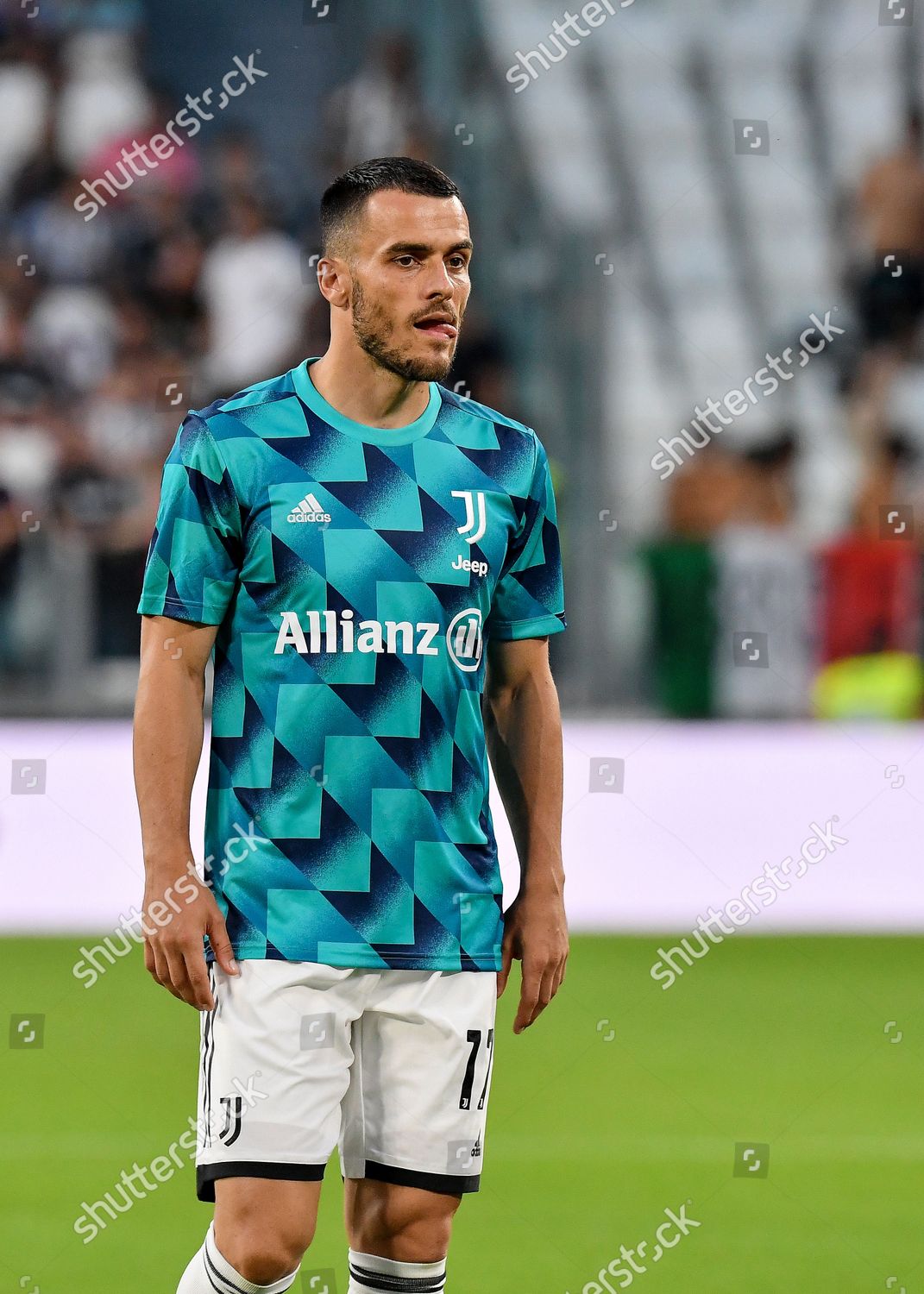 Filip Kostic Juventus Fc Warms During Editorial Stock Photo - Stock ...