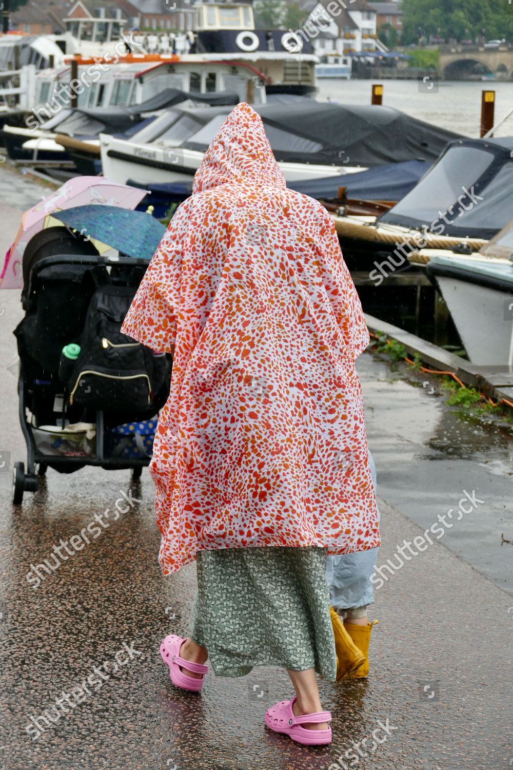 People Get Caught Out Heavy Downpours Editorial Stock Photo - Stock ...