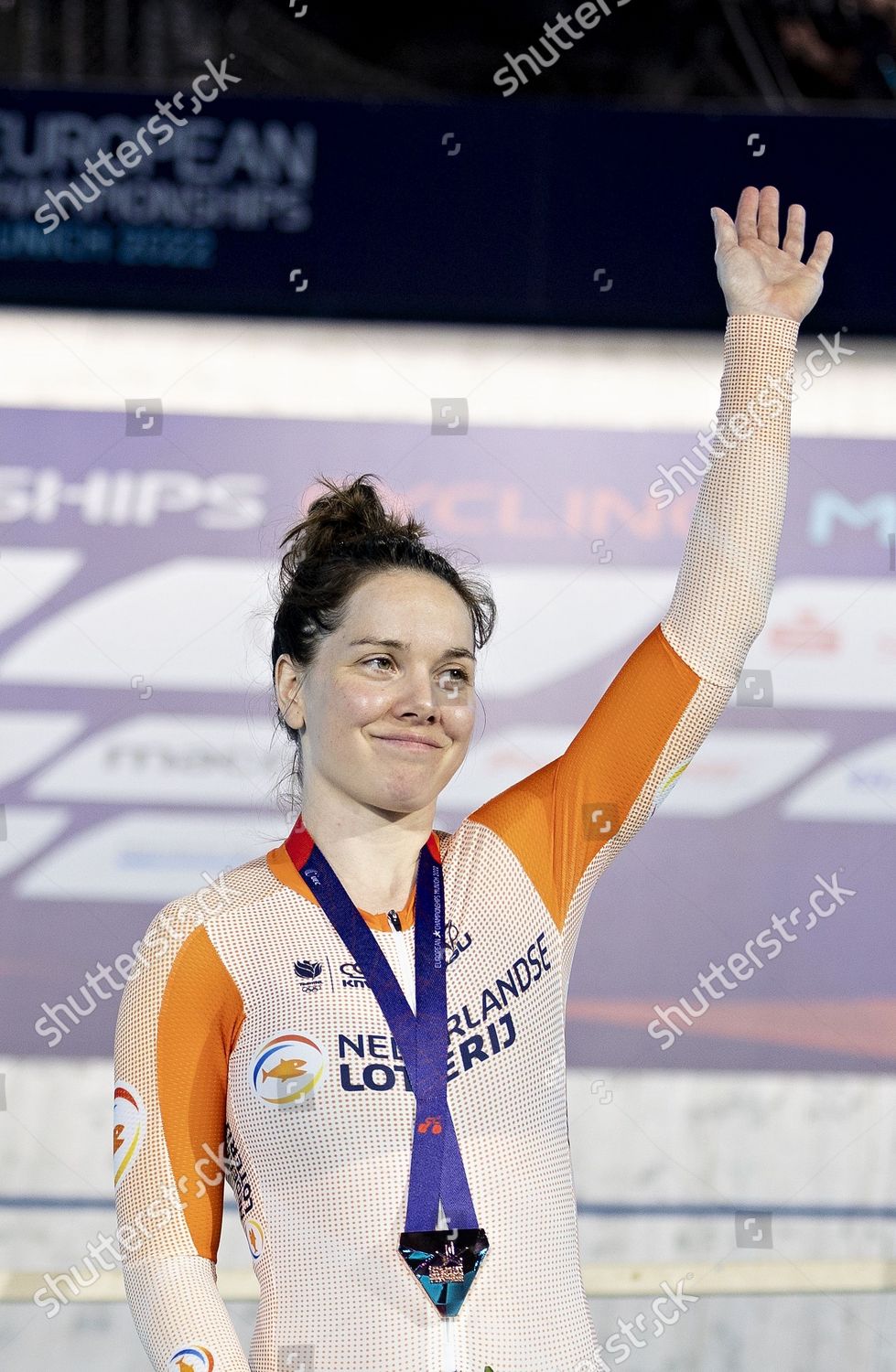 Laurine Van Riessen Bronze Medal During Editorial Stock Photo - Stock ...