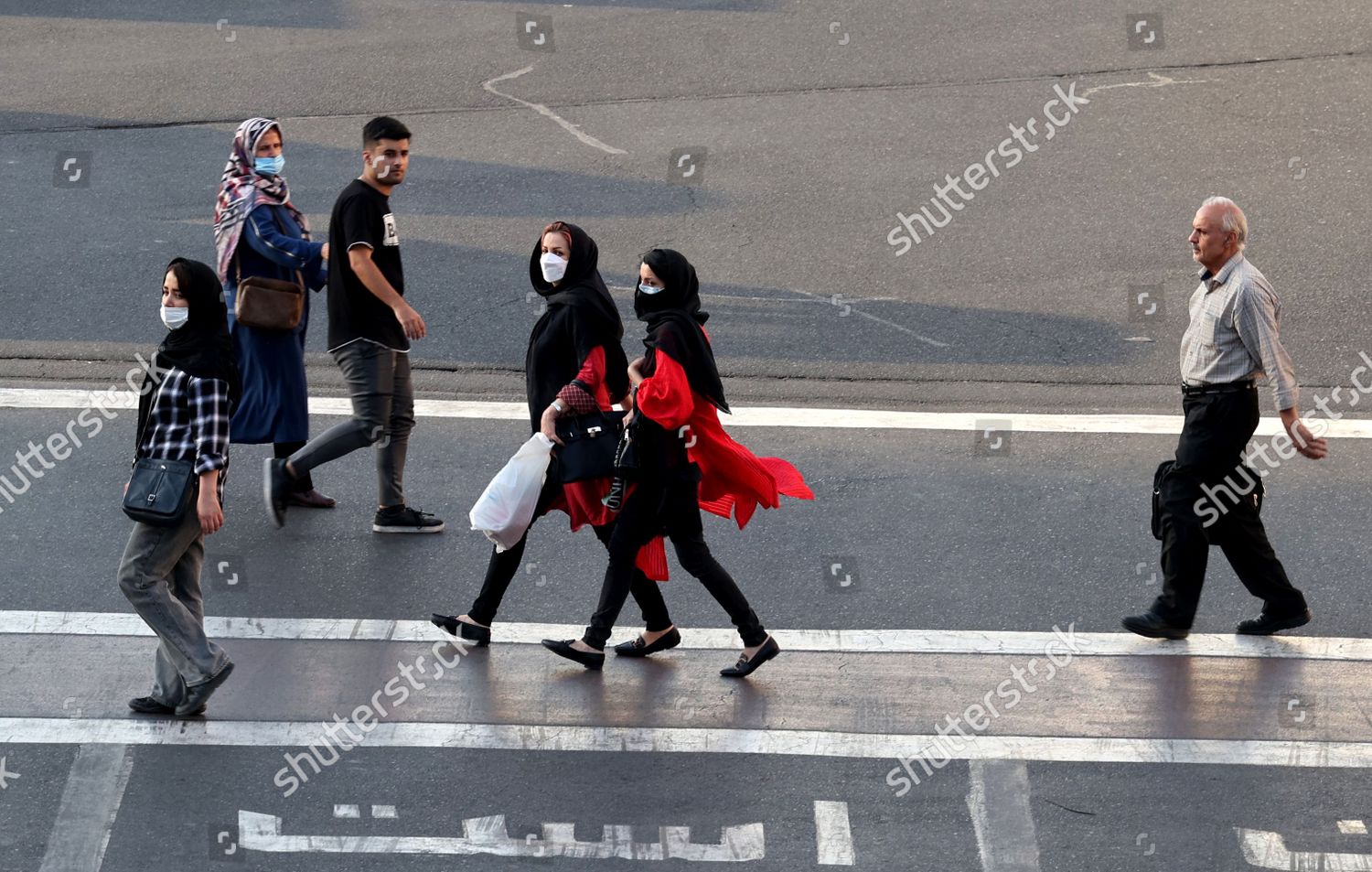 Iranians Walk Street Tehran Iran 16 Editorial Stock Photo - Stock Image ...