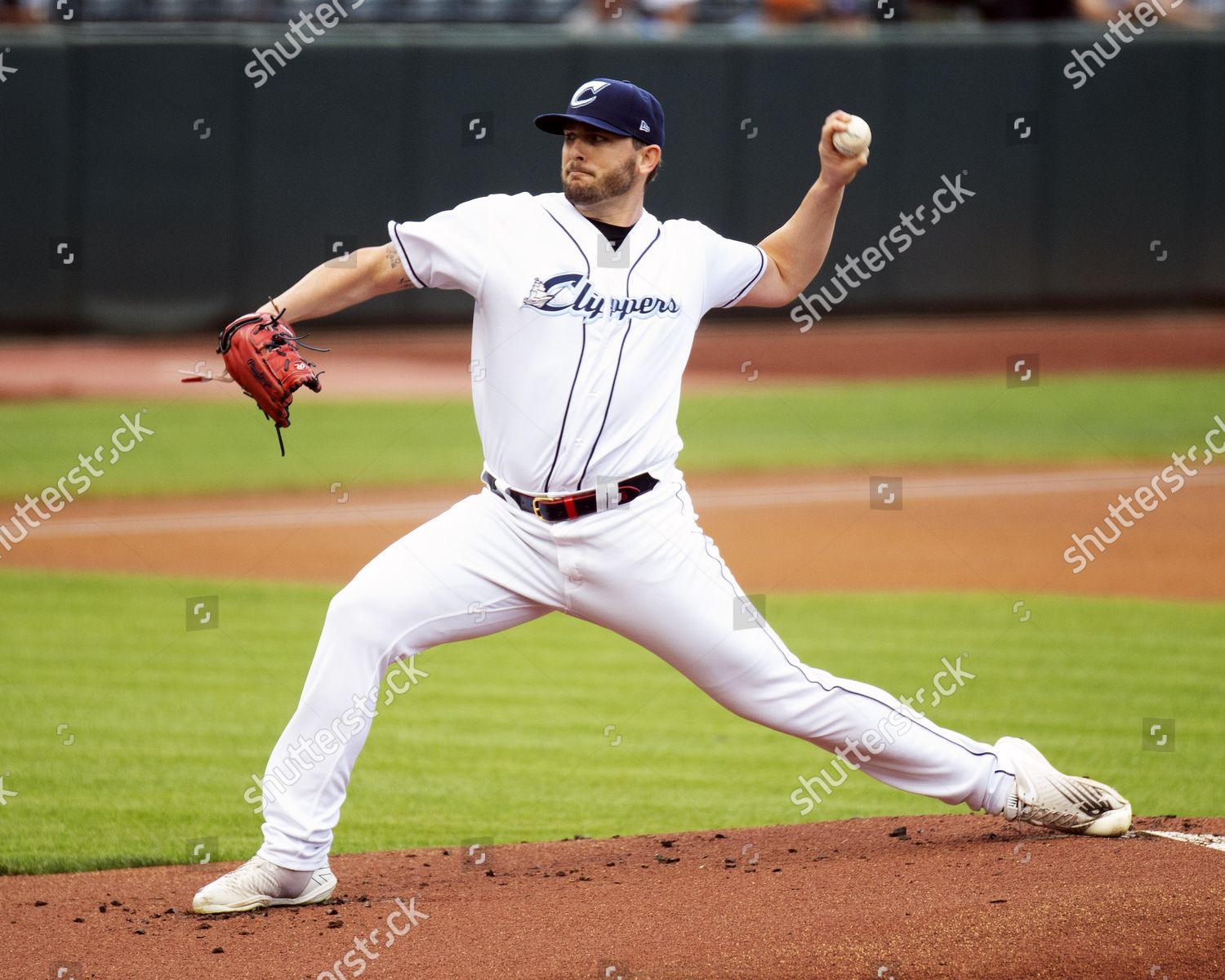 Columbus Clippers Pitcher Konnor Pilkington 41 Editorial Stock Photo ...