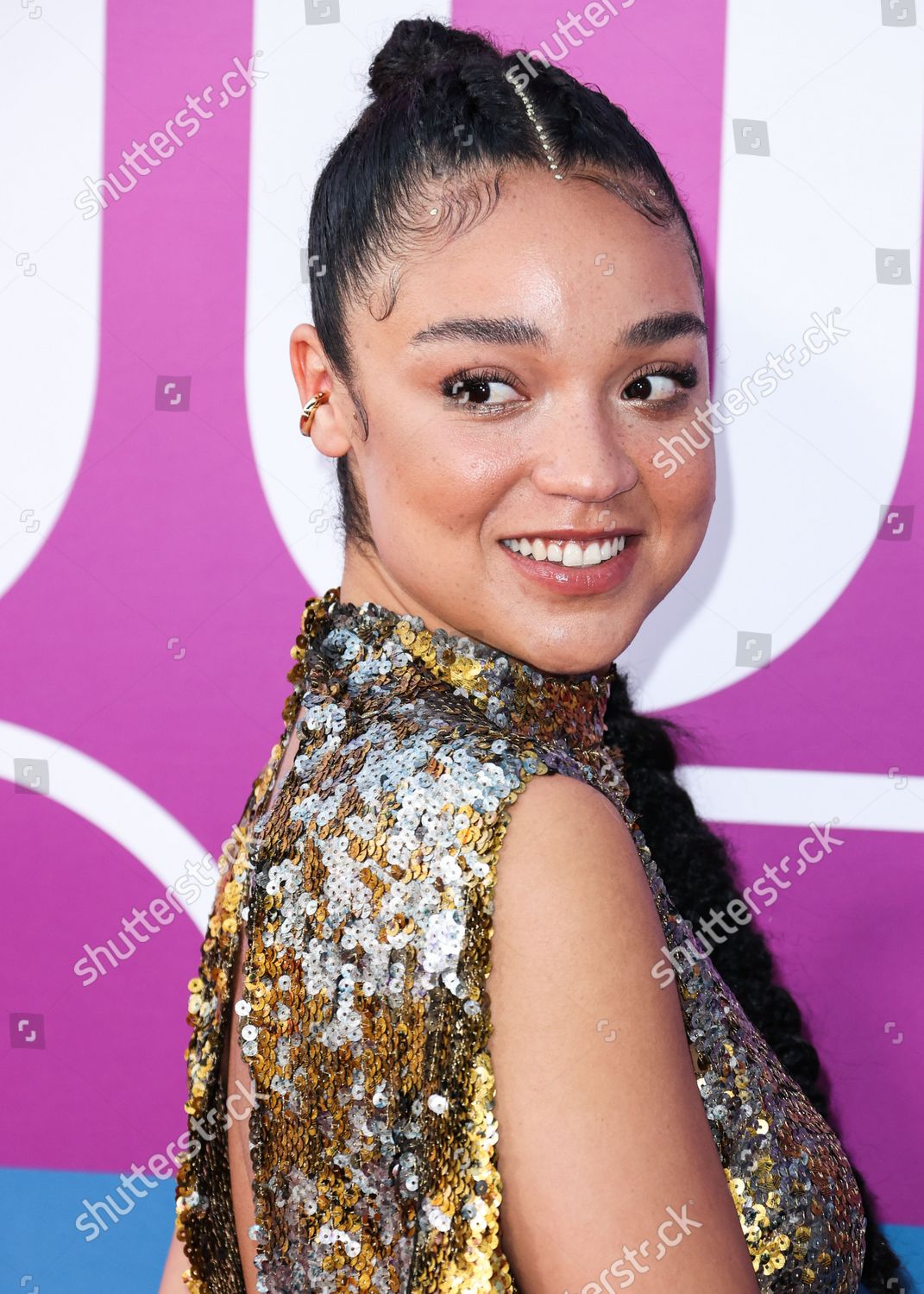 Australian Actress Aisha Dee Arrives Los Editorial Stock Photo - Stock ...