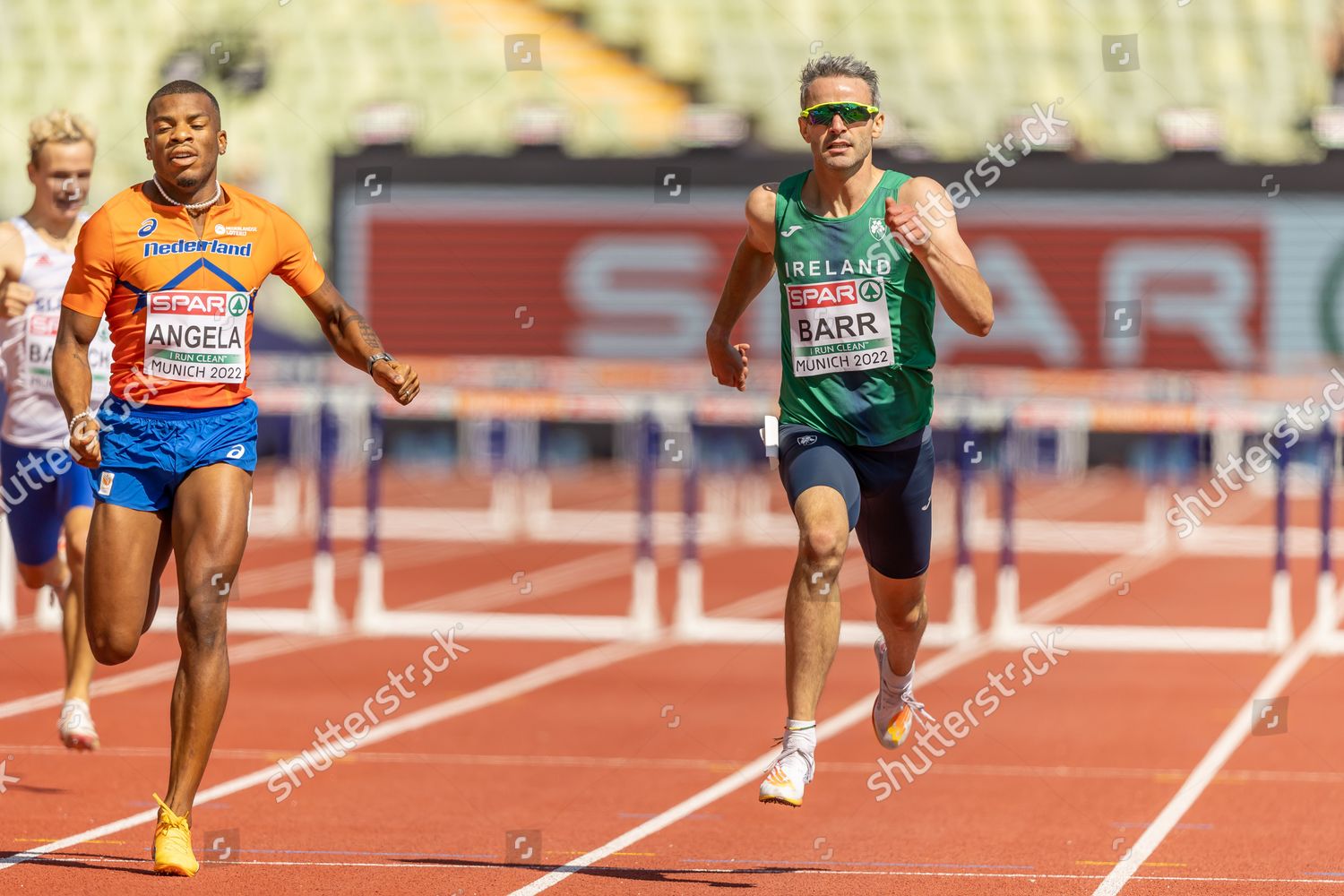 Athletics Mens 400m Hurdles Heat 2 Editorial Stock Photo - Stock Image ...